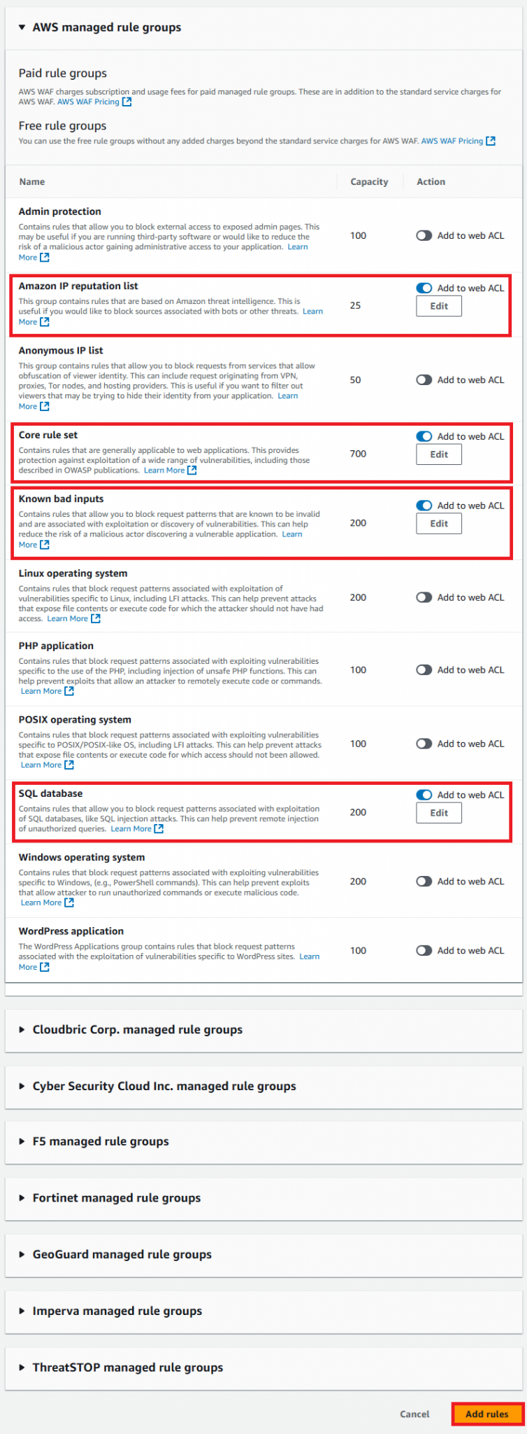 AWS EC2 ALB WAF（ウェブアプリケーションファイアウォール）設定方法 | D1J株式会社